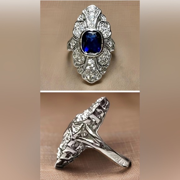 Nolan Miller | Jewelry | Nolan Miller Silver Simply Stunning Art Deco ...